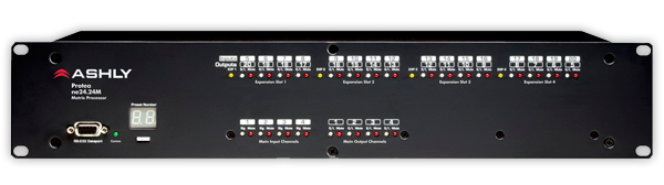 Protēa™ SP-series dsp loudspeaker processors - ashly