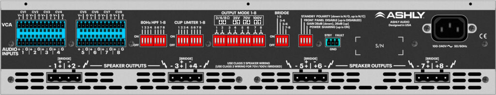MA Series Power Amplifiers - ashly