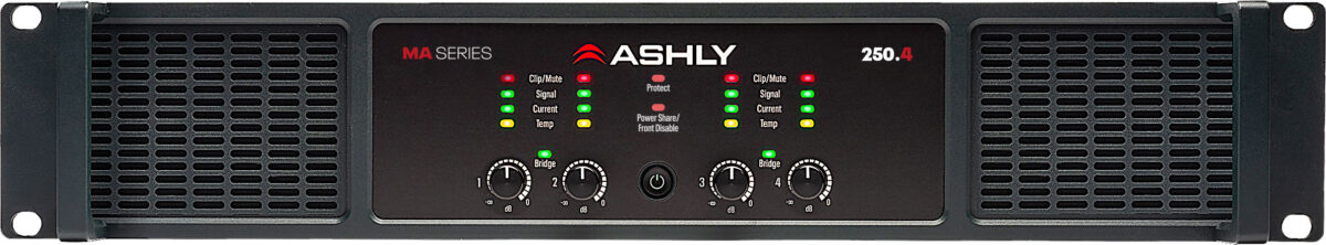 MA Series Power Amplifiers - ashly