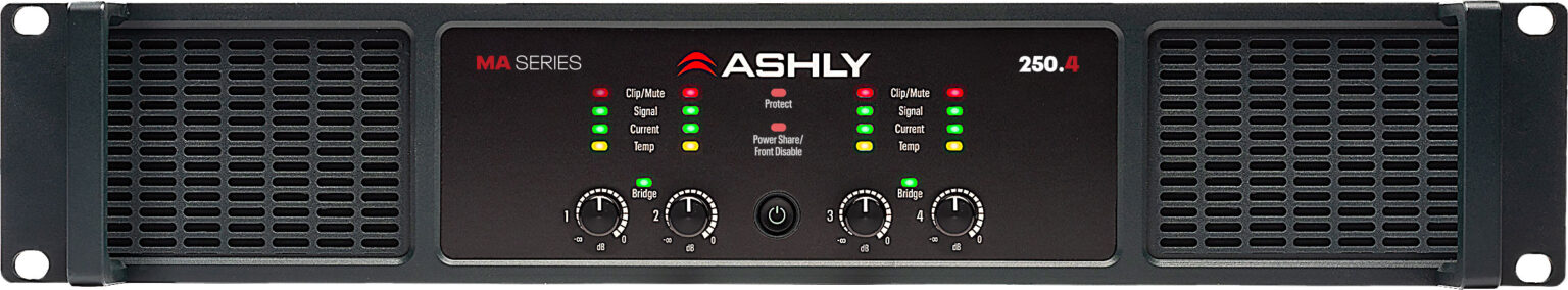 MA Series Power Amplifiers - ashly