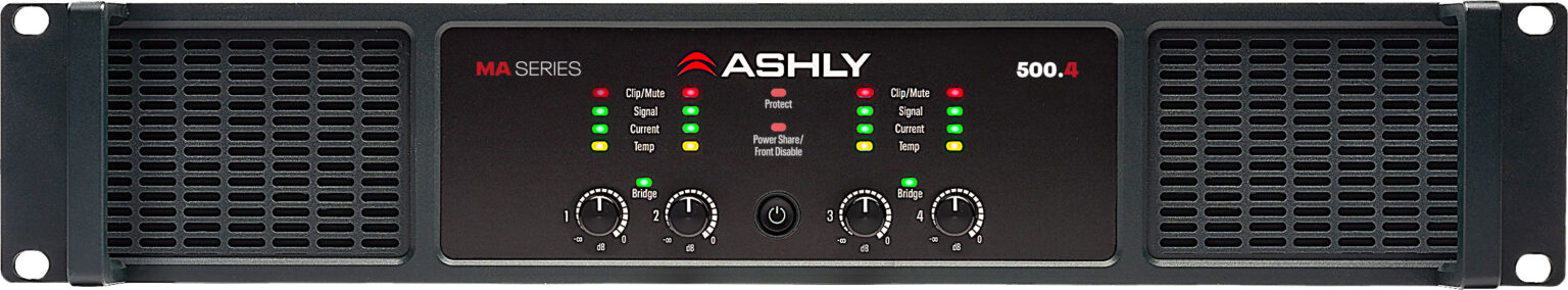 MA Series Power Amplifiers - ashly
