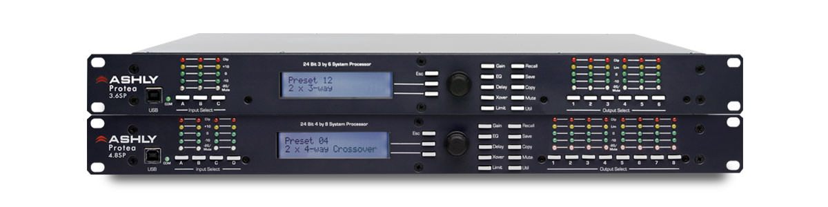 DSP MATRIX, SYSTEM & LOUDSPEAKER PROCESSORS - ashly
